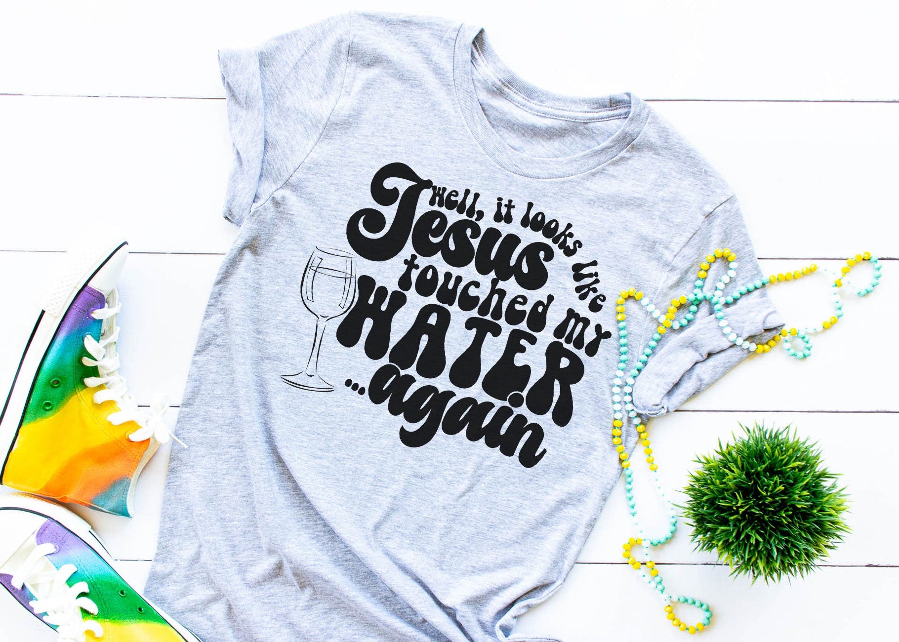It looks like Jesus touched my Water again – JK Trends